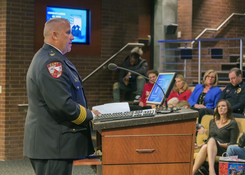 Cary Police Chief Tony Godwin Retires - Cary Magazine Cary Police Chief Tony Godwin Retires - Cary Magazine