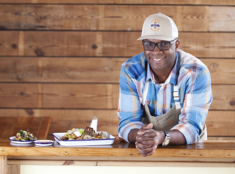 A Conversation with Chef Ricky Moore of Saltbox Seafood - Cary Magazine