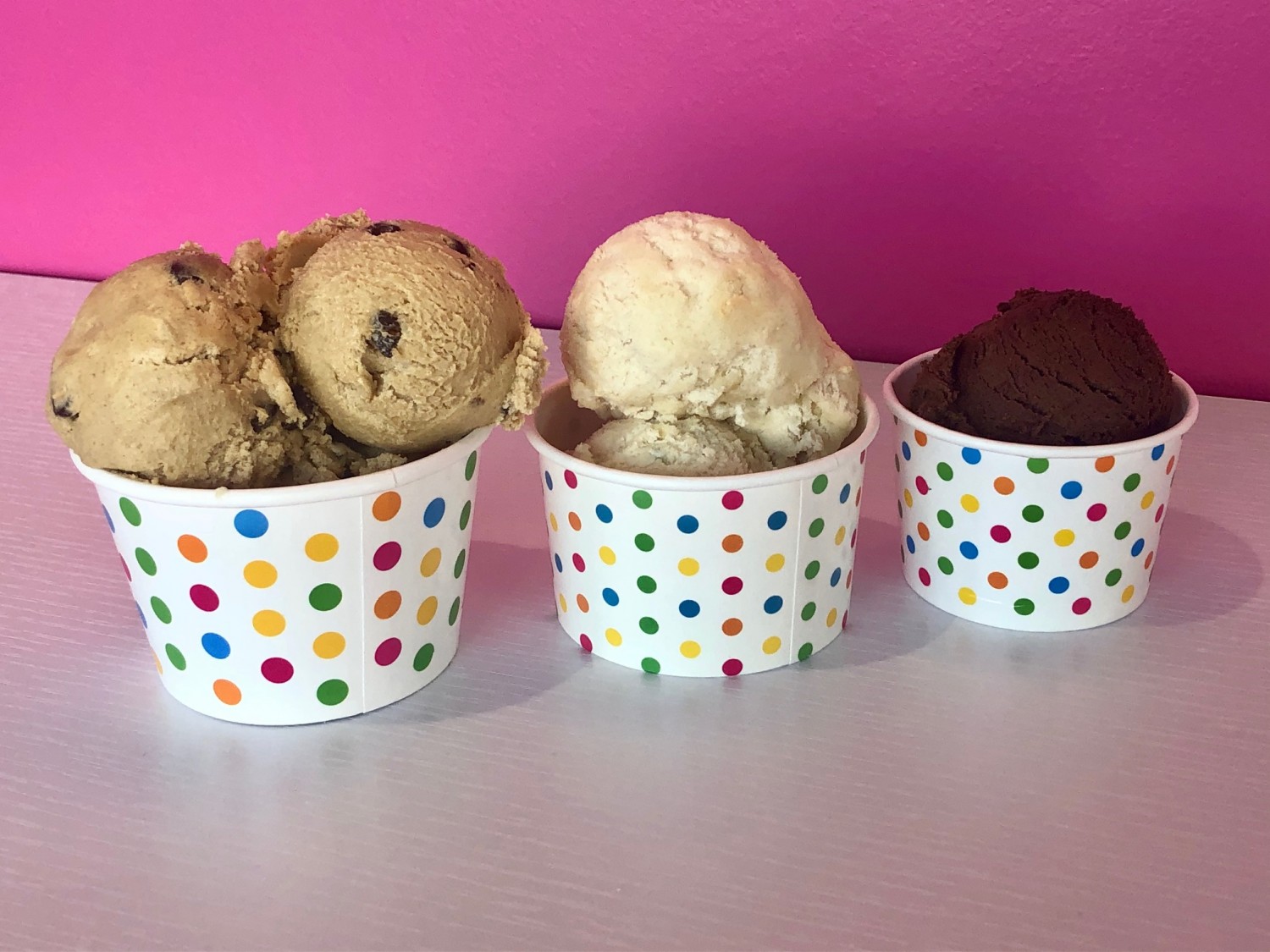 Family-friendly desserts at Baked Cookies & Dough - Cary Magazine