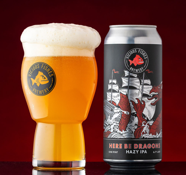 Liquid Assets: Here Be Dragons Hazy India Pale Ale - Cary Magazine